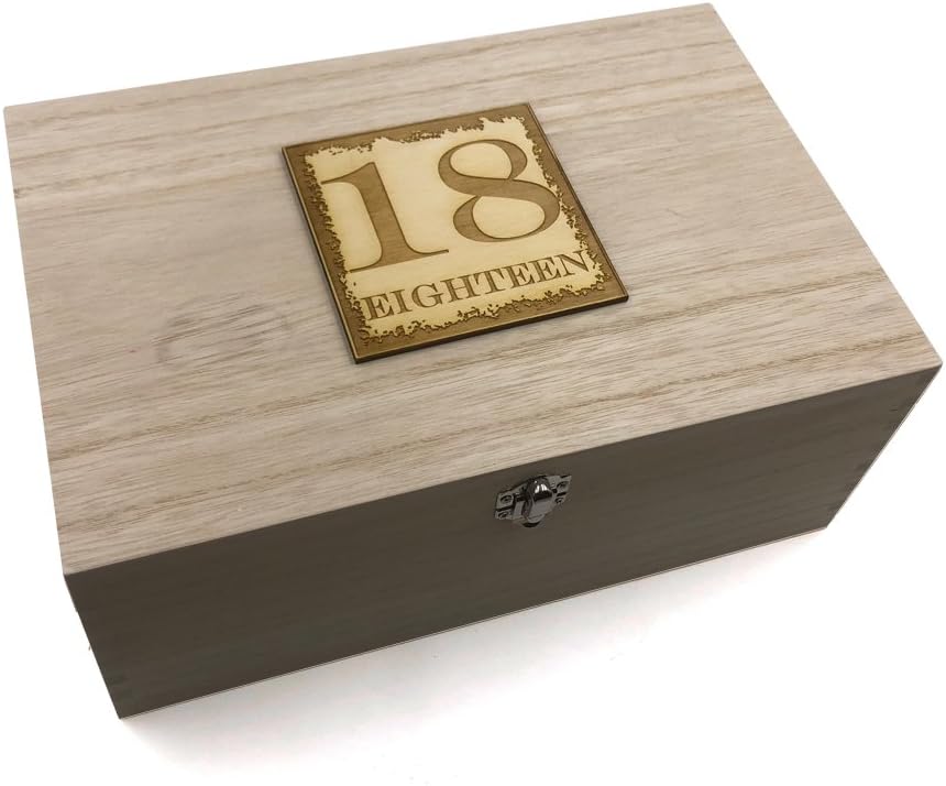 18th Birthday Gift Large Memories Keepsake Box: Amazon.co.uk: Toys & Games