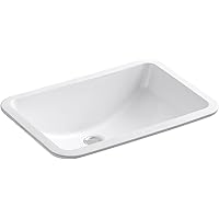 KOHLER K-2214-G-0 Ladena Undercounter Bathroom Sink, White - Bathroom Sinks - Amazon.com