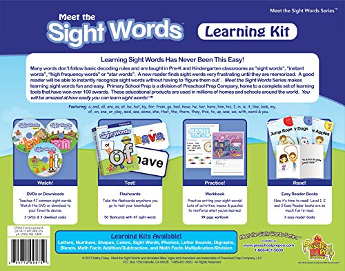 Meet the Sight Words Learning Kit | Pricepulse