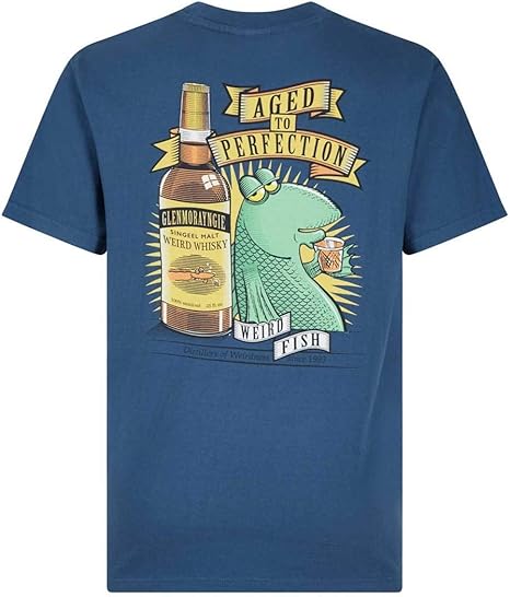 Weird Fish Aged to Perfection Artist T-Shirt Ensign Blue Size 2XL ...