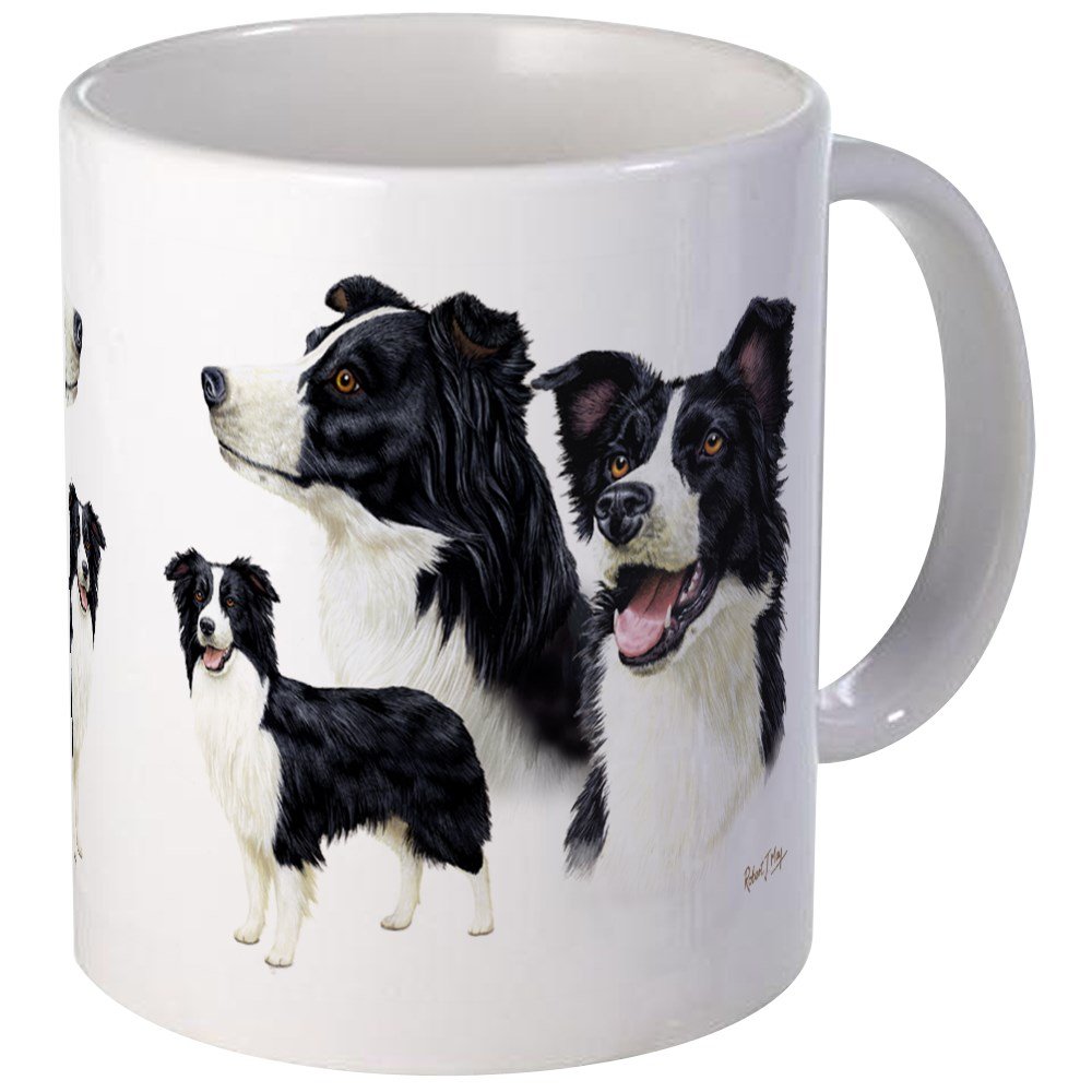 Amazon.com: CafePress Border Collie Mug Unique Coffee Mug, Coffee Cup ...