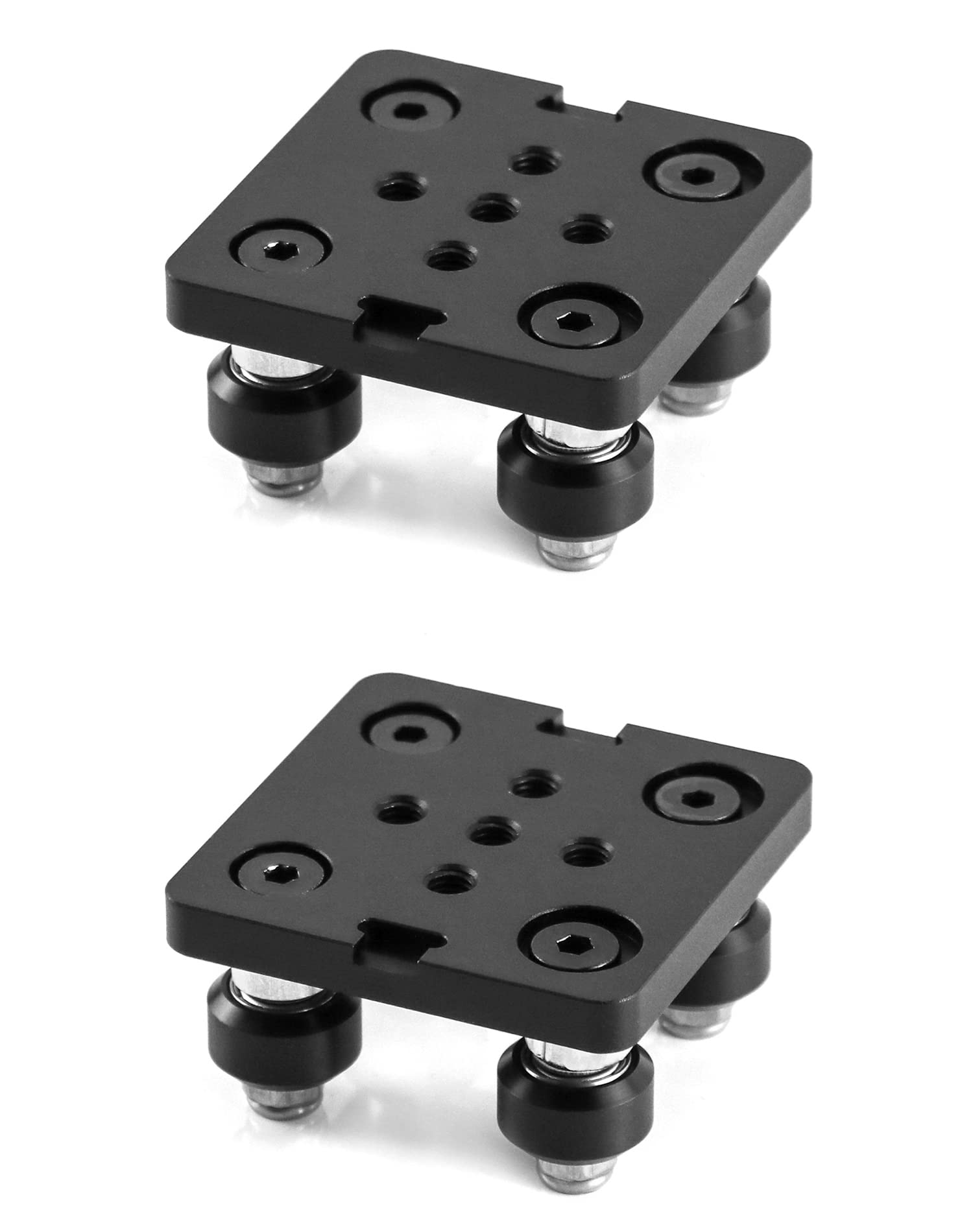 Mua QWORK Small V-Wheel Plate, 2 Pack V-Slot Gantry Rod Plate with ...