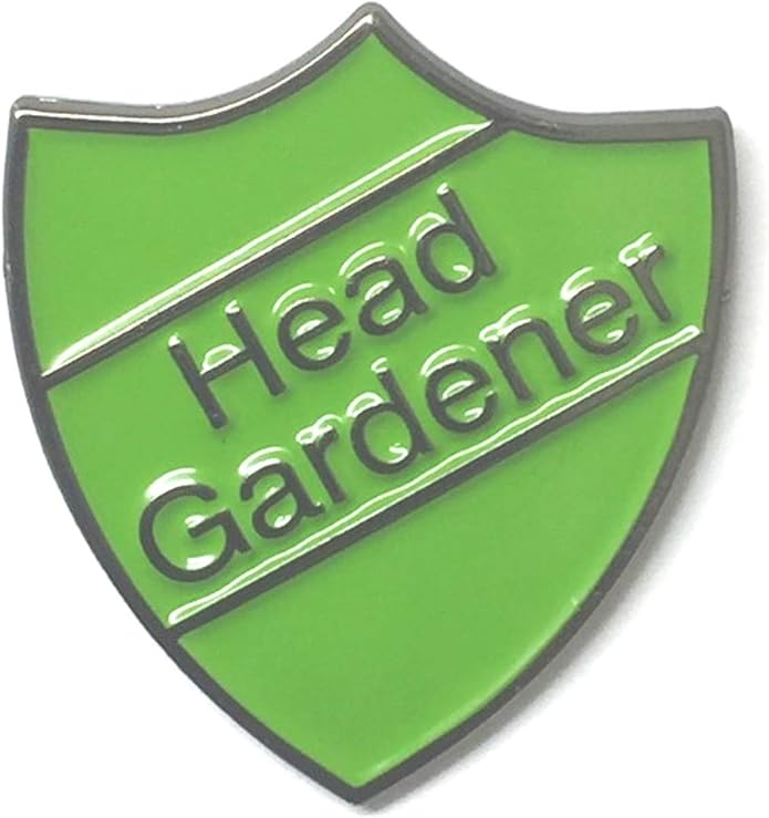 Matfords Head Gardener Pin Badge - UK Company: Amazon.co.uk: Jewellery