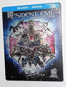 Amazon.com: The Resident Evil 6-Movie Collection (Steelbook) [Blu-ray ...