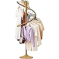 Amazon.com: BIFCIOFH Spiral Rotating Clothing Rack, 38 Ball Heavy Duty ...