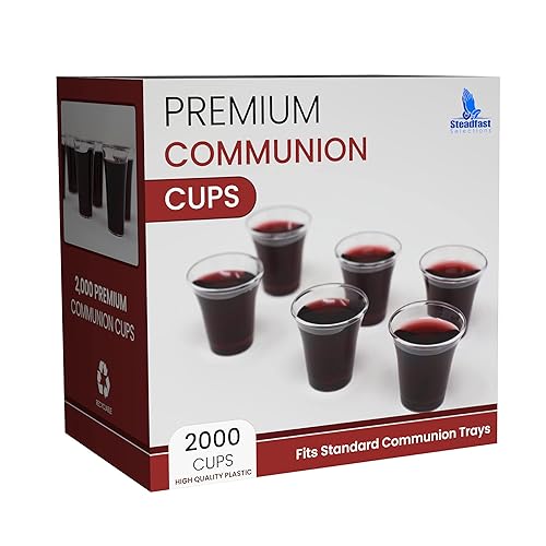 Steadfast Selections Bulk Premium 2000 Plastic Communion Cups ...