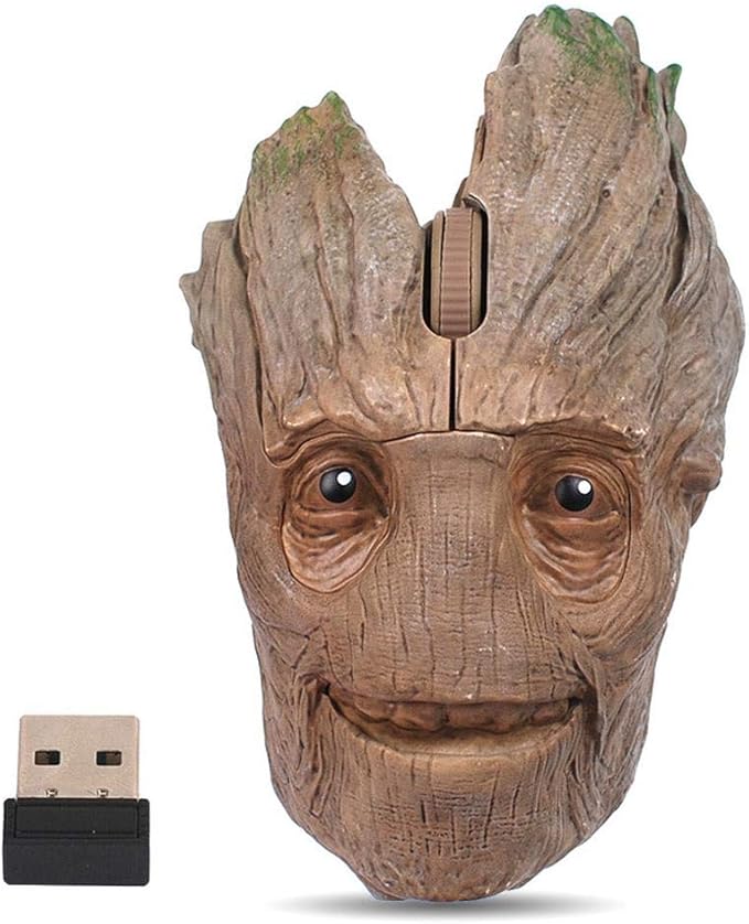 BLL Groot 2.4 G wireless optical mouse, battery powered, USB signal ...