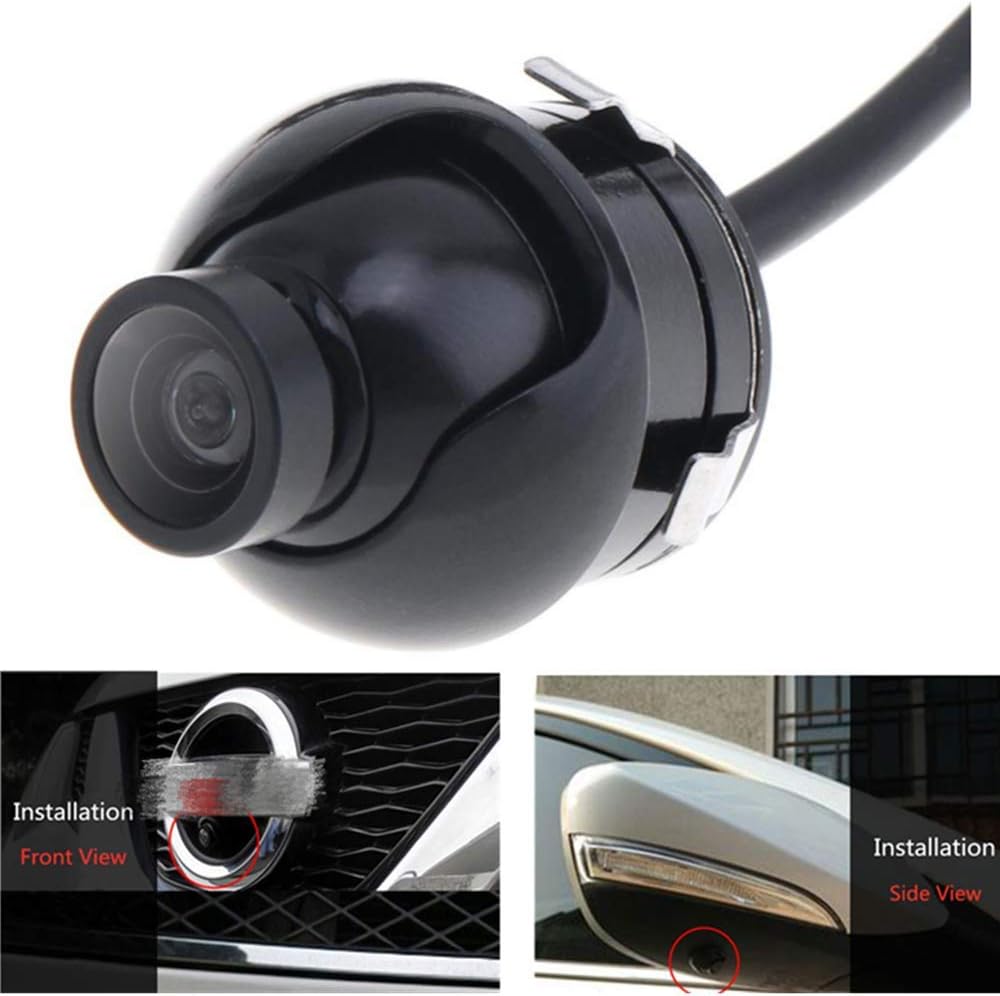 Universal Mini CCD HD/Side View / IP68 Car Backup Camera 360 Degree ...