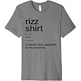 Amazon.com: Funny Rizz Gen Z Gen Alpha Slang Charisma Meme Rizz T-Shirt ...