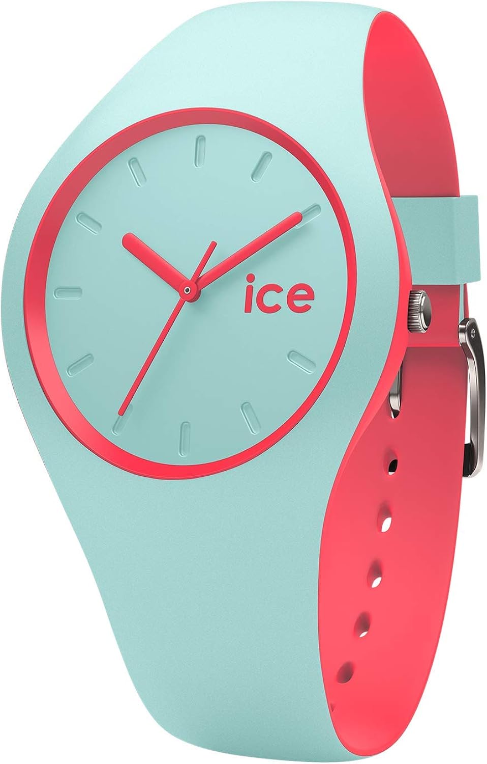 Ice-Watch - Ice Duo Mint Coral - Montre Verte pour Femme avec Bracelet ...