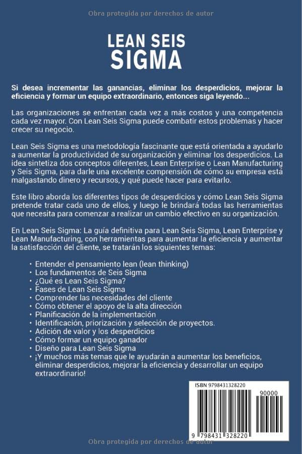 Lean Seis Sigma: La guía definitiva sobre Lean Seis Sigma, Lean ...
