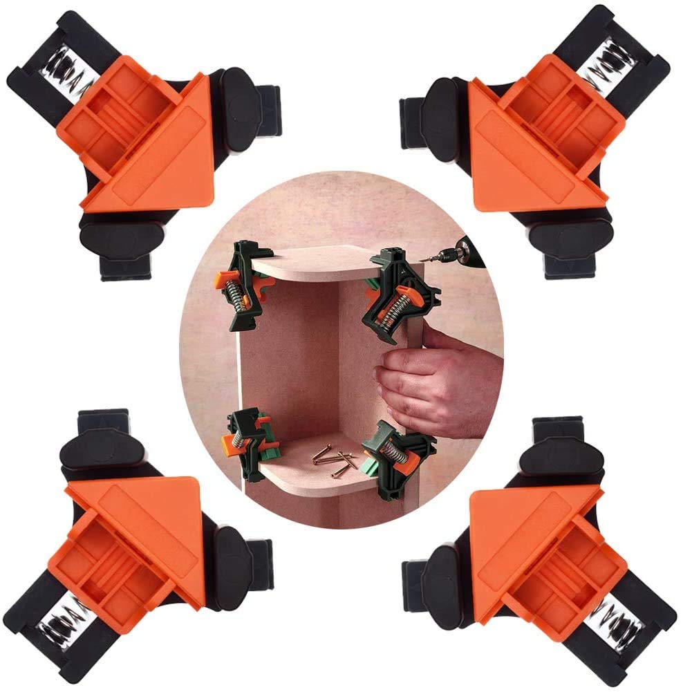 Mua 4pcs 90 Degree Right Angle Clamp Adjustable Swing Corner Clamp,Clip ...