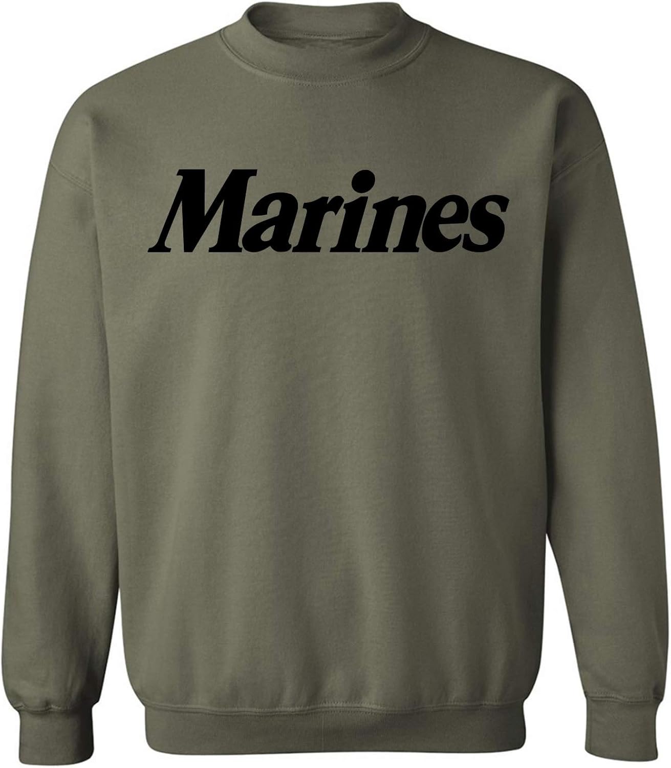 Amazon.com: Marines Crewneck Sweatshirt in Military Green: Clothing