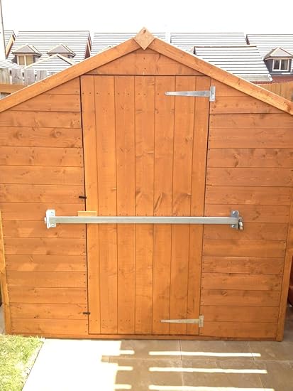 Shed Security Locking Bar: Amazon.co.uk: Garden & Outdoors