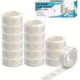 Amazon.com: gegemaoyi 1600pcs Glue Point Clear Balloon Glue Removable ...