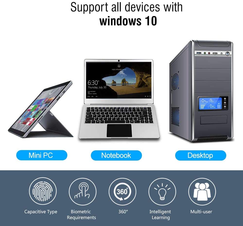 Mua USB Fingerprint Reader for Windows 10 Hello Fingerprint Scanner ...