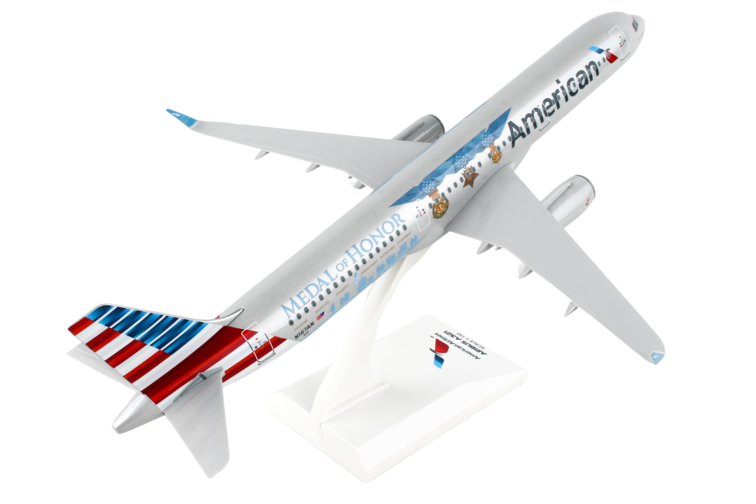 Mua Skymarks Daron American A321 1/150 "Medal of Honor (SKR1114) trên ...
