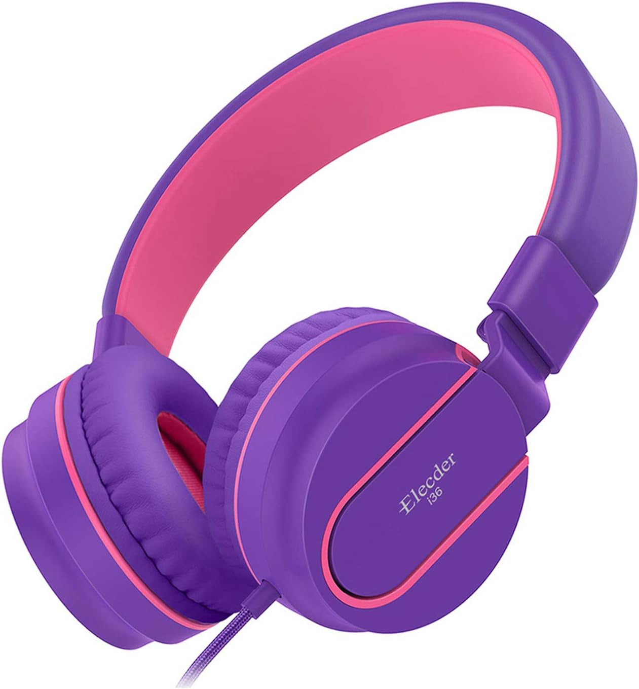 ELECDER i36 Kids Headphones for Children, Girls, Boys, Teens, Adults ...