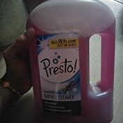 Amazon Brand - Presto! Disinfectant Floor Cleaner Lavender, 2 L: Amazon ...