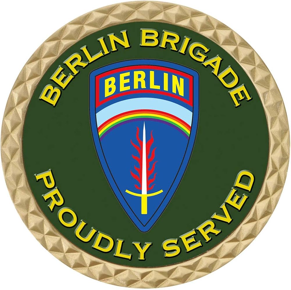 Amazon.com: Berlin Brigade Challenge Coin: Clothing