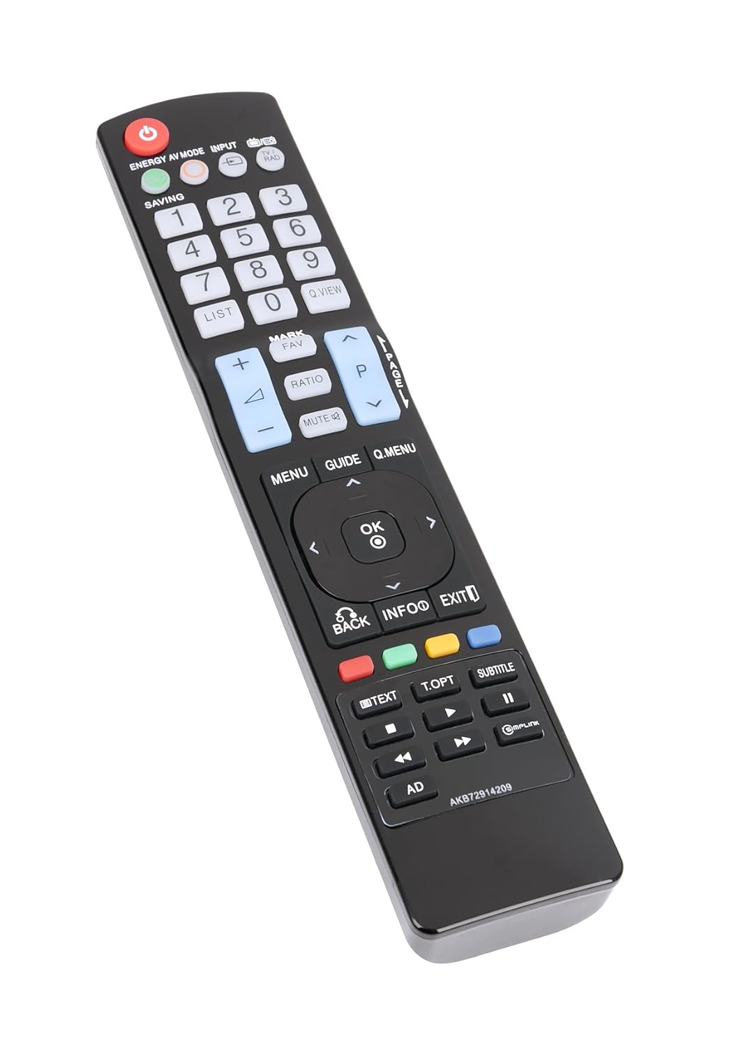 Amazon.com: New AKB72914209 Replace Remote Control fit for LG Plasma TV ...
