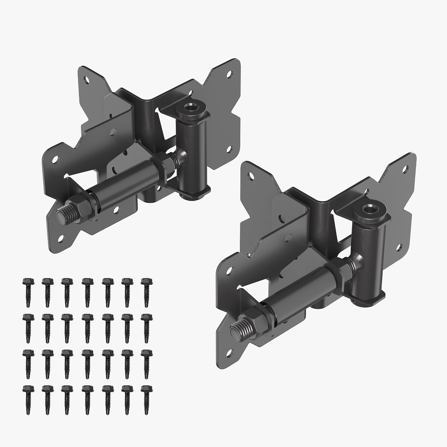 SANKEYTEW Self Closing Gate Hinges Heavy Duty, Stainless Steel, Self ...