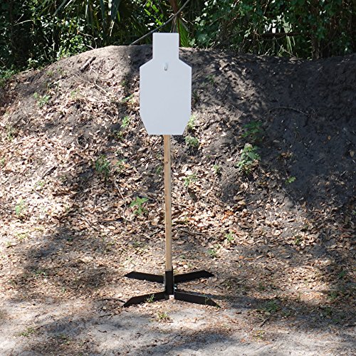 Amazon.com : B/C Zone IPSC 3/8" AR500 Steel Target, 2x4 Hook Mount ...
