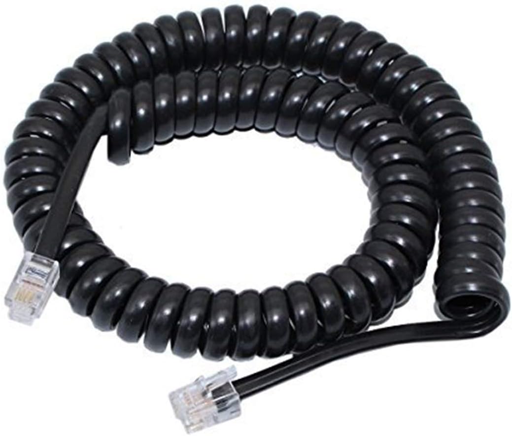 Amazon.com: RJ9 to RJ9 Cable 6.5ft, NEORTX RJ9 Male to RJ9 Male 4P4C ...