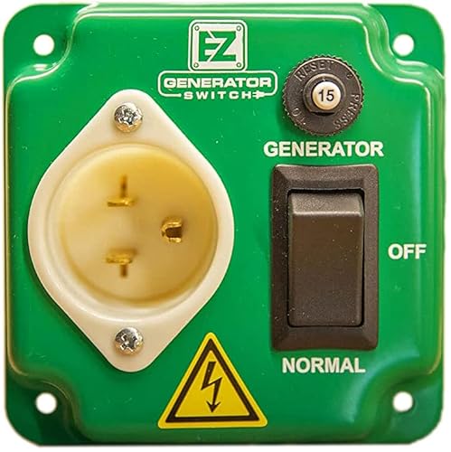 EZ GENERATOR SWITCH - The Original, Patented, UL/CSA Approved Manual ...