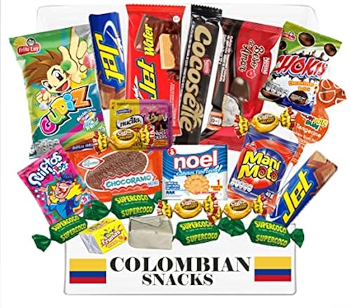 Colombian Sweet Snacks Gift Box – International Snack and Candy –Great ...