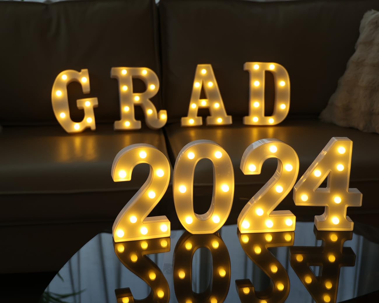 Light Up Numbers, Led Letters Lights 10 Number, Decorative Lighted ...