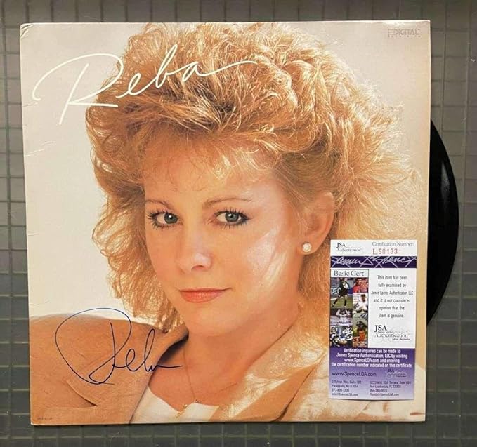 Reba Mcentire Coa Signed Record Album W/Vinyl Autograph - JSA Certified ...