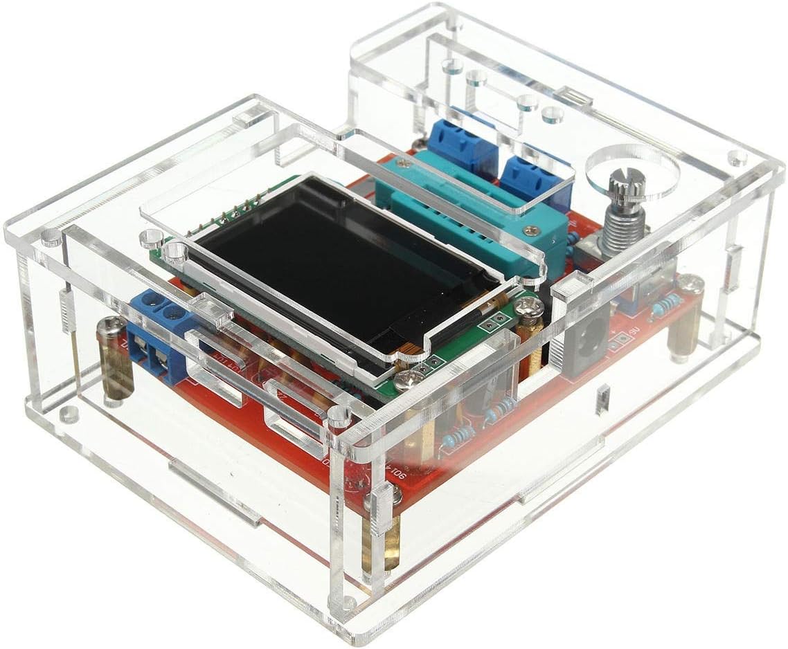 Unassemble Kit DIY Circuit Board Tester Diode Capacitance LCR Generator ...