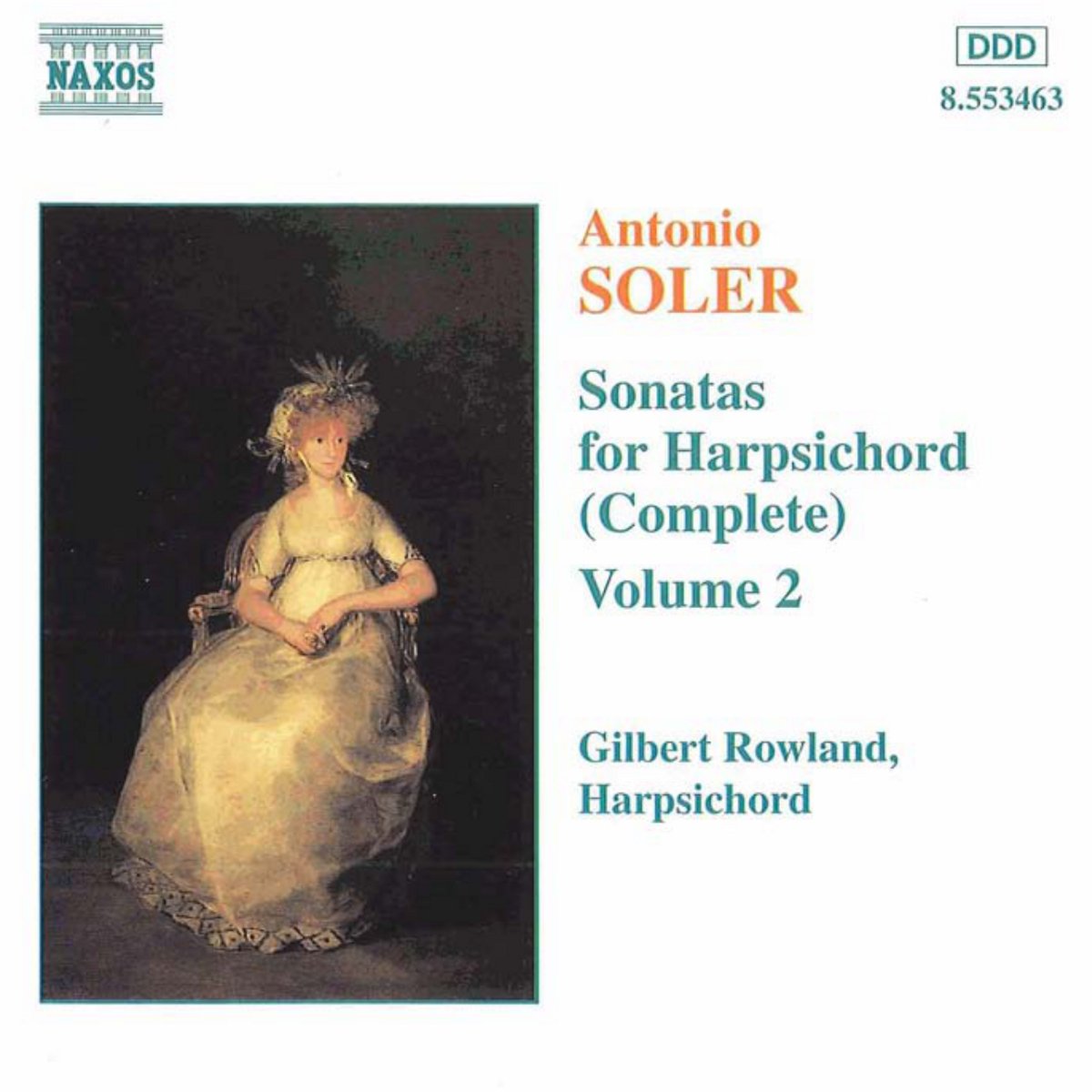 Sonatas for harpsichord vol2: Antonio Soler, Gilbert Rowland: Amazon.fr ...