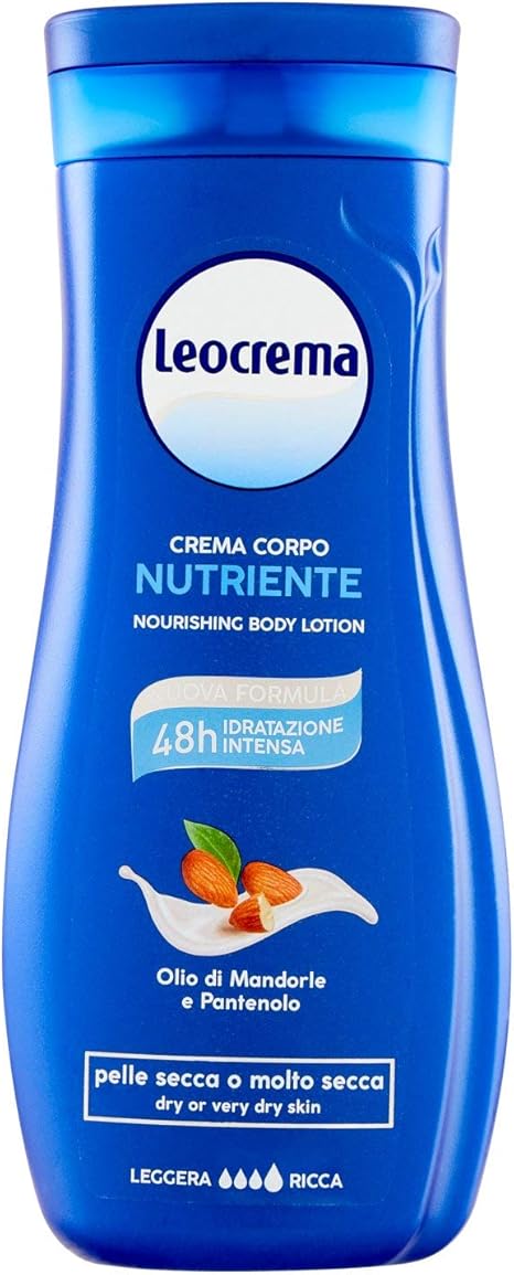LEOCREMA Crema Fluida Corpo Nutriente 250 Ml. Cura del corpo: Amazon.co ...