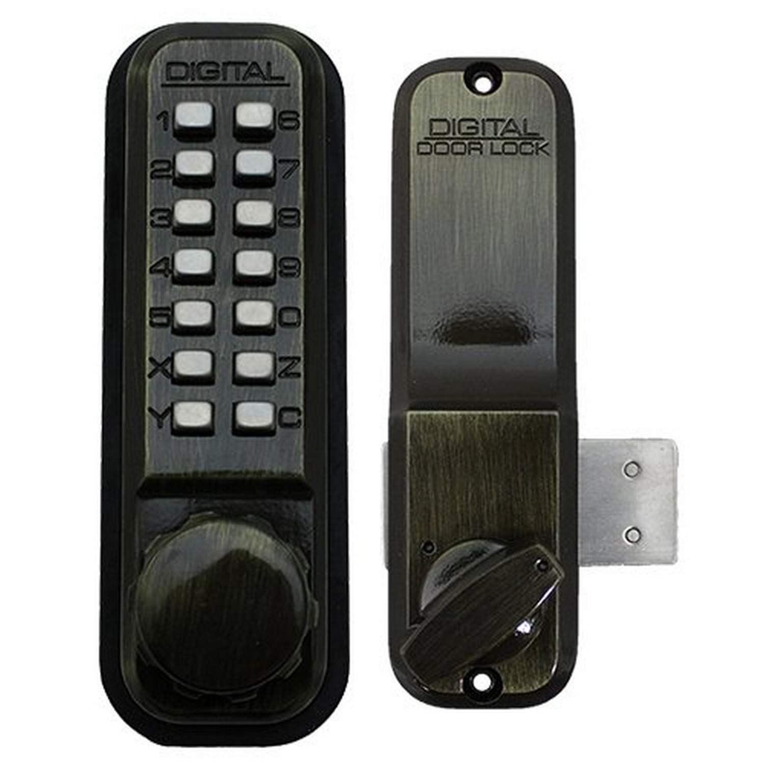 2200AB Surface Mount Lock - Door Dead Bolts - Amazon.com