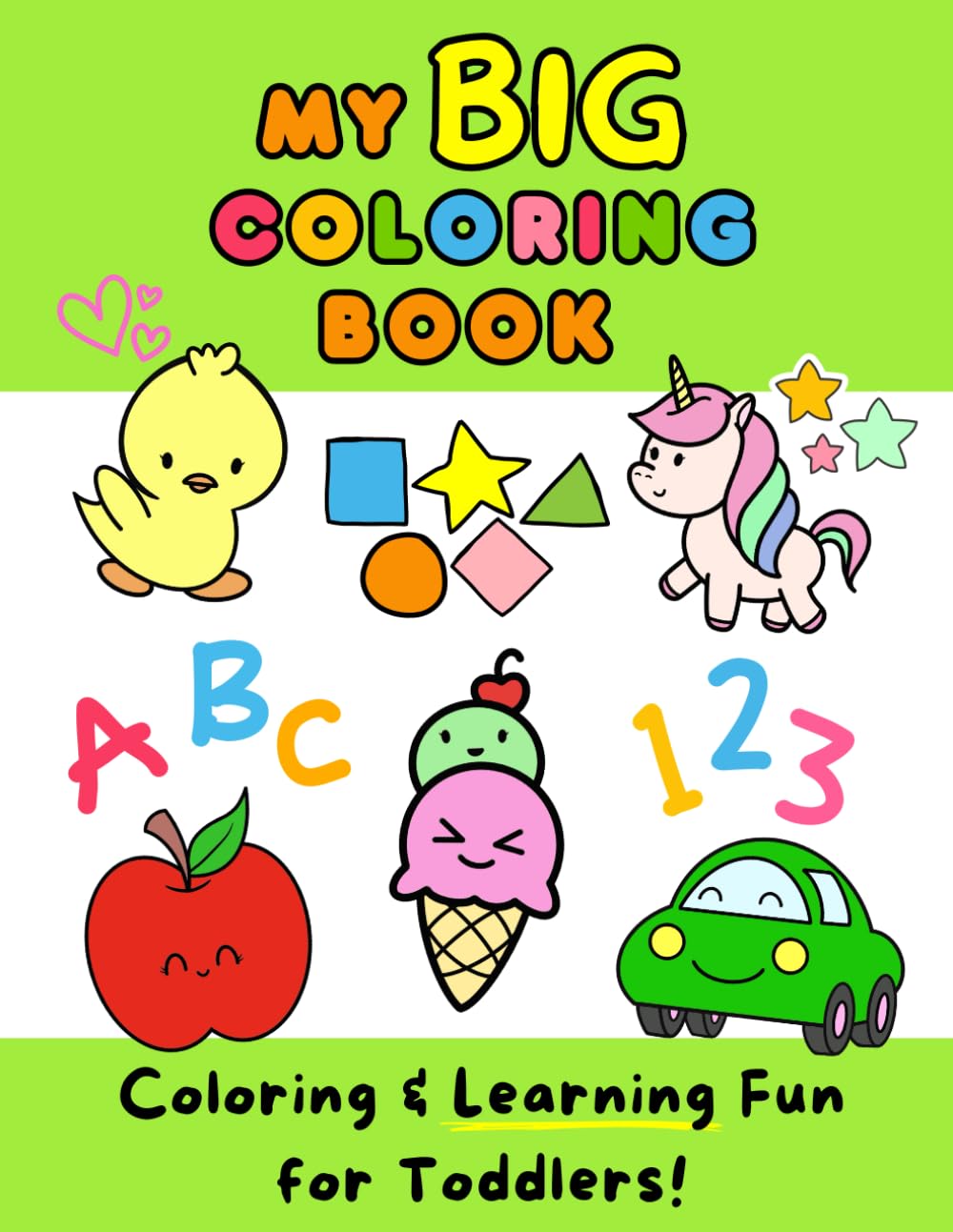 Mua My Big Coloring Book: Learn the Alphabet Letters, Numbers, and ...