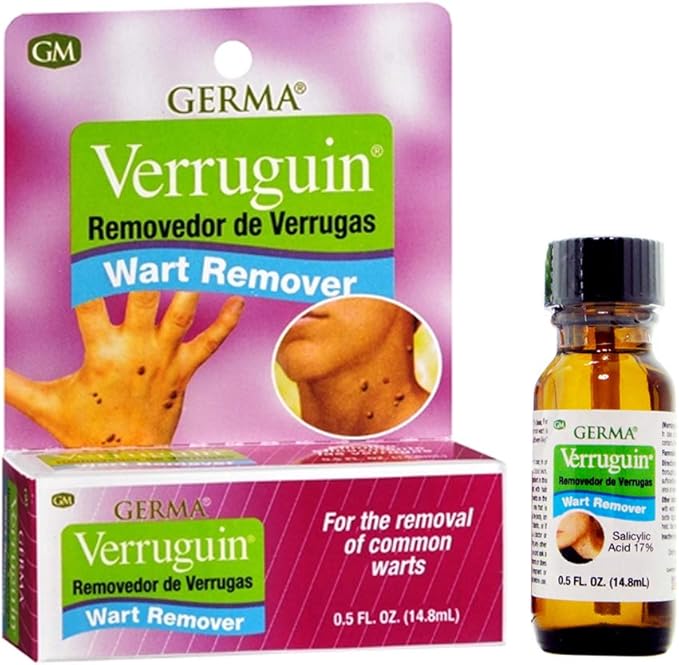 Amazon.com: Verruguin Skin Wart Remover ..Removedor De Verrugas 0.5 Fl ...