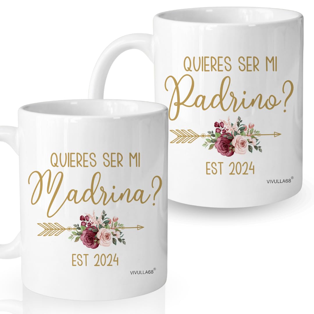 Vivulla68 Quieres Ser Mis Padrinos De Bautizo, Bautizo Recuerdos Juego ...