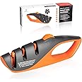 Amazon.com: Knife Sharpener with Adjustable Angle Guide,Knife ...