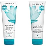 Amazon.com : DERMA E Scalp Relief Shampoo with Psorzema Herbal Blend, 8 ...