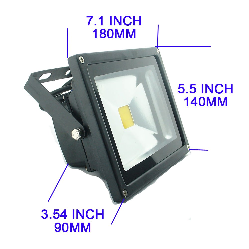 Mua 20W 12V 24V AC DC Ultra Bright White LED Security Wash Flood Light ...