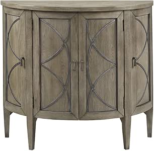 Amazon.com: Madison Park Logan Storage Cabinet - Modern Rustic Half ...