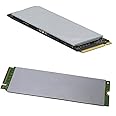Amazon.com: M.2 NVMe Thermal Pad 3W/mk 70mm x 22mm x1mm, SSD Silicone ...