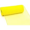 Amazon.com: 10 inch x 30 feet Deco Poly Mesh Ribbon (Yellow) : RE130229