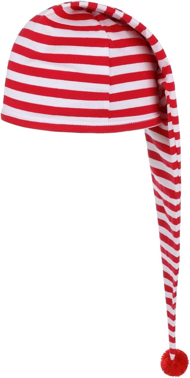 Berretto da Notte cappello da nano nani Taglia unica - rosso : Amazon ...