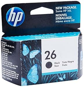 HP 26 Black Ink Cartridge (51626A): Amazon.ca: Electronics