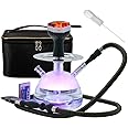 Amazon.com: Acrylic Hookah Set with Everything, Micro Bubble Sheesha ...