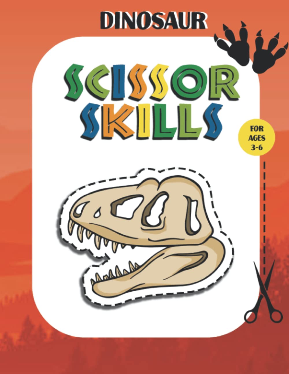 Mua Dinosaur Scissor Skills: Cut And Paste Book - Cutting Practice for ...