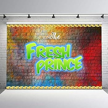 Amazon.com : Mehofoto The Fresh Prince Backdrop Hip Pop Graffiti ...